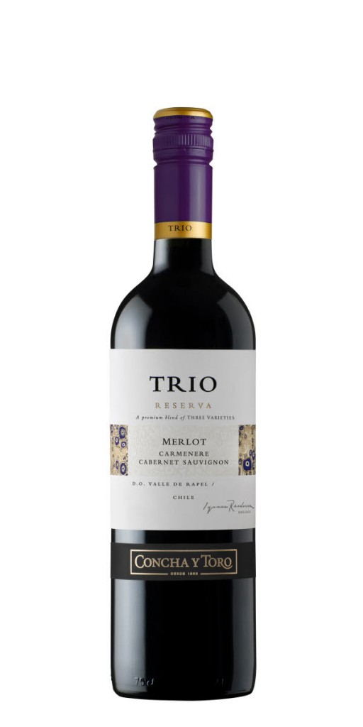 Trio Merlot Carmenère Cabernet Sauvignon - Boxtoppen