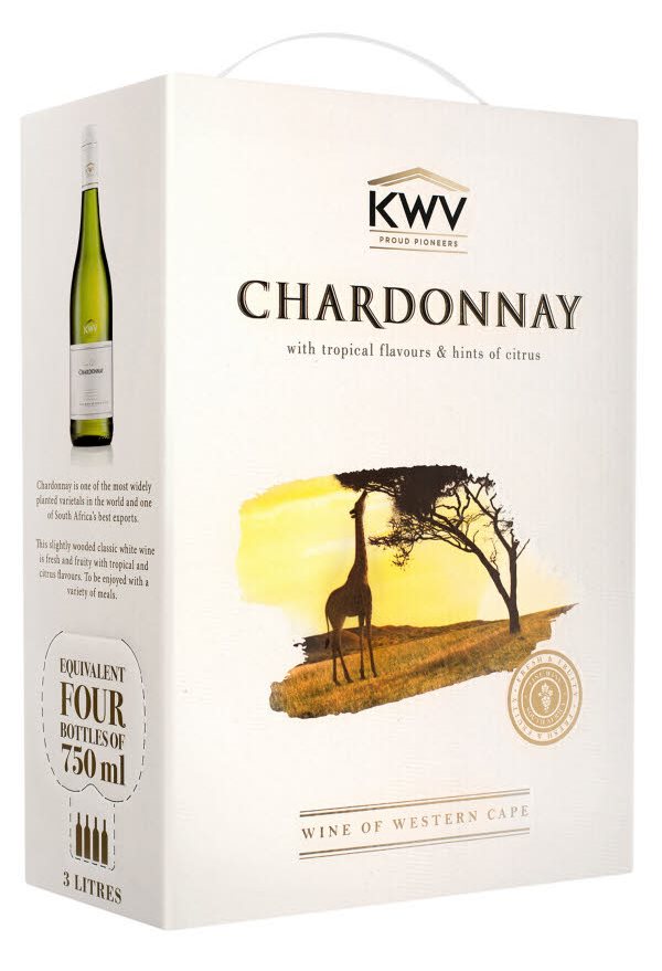 KWV Chardonnay - Boxtoppen
