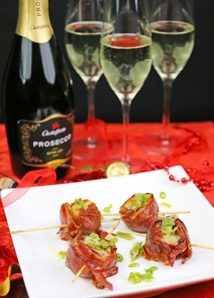 Serranolindad pilgrimsmussla & Castelfortes Prosecco - den perfekta ...