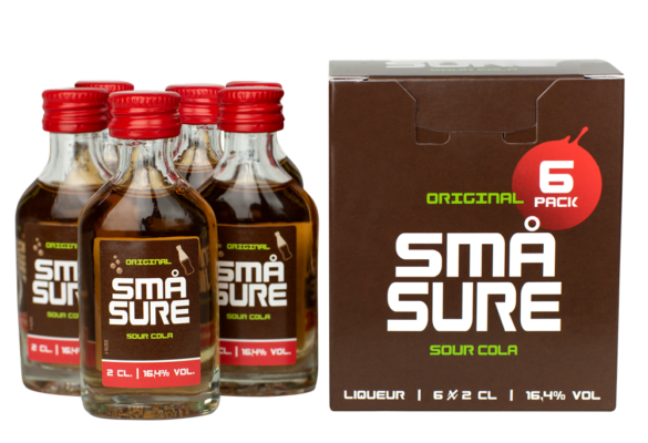 Spivi lanserar Små Sure Cola 6-Pack i Praktiska 2 cl Flaskor - Boxtoppen