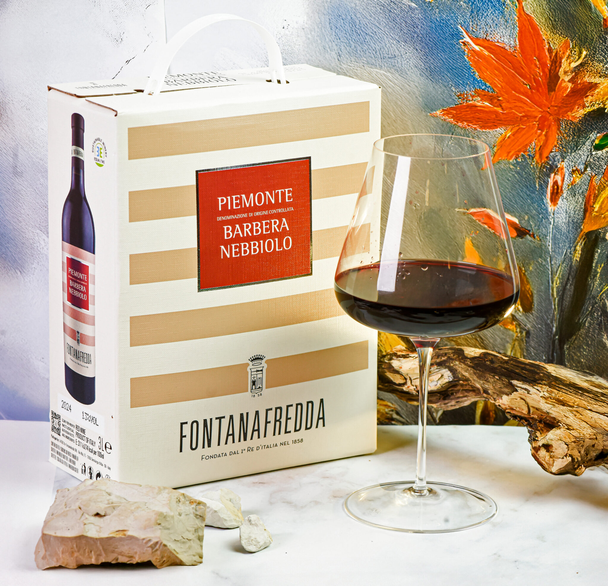 Fontanafredda Piemonte Barbera Nebbiolo 2024 - Ett stolt och ...